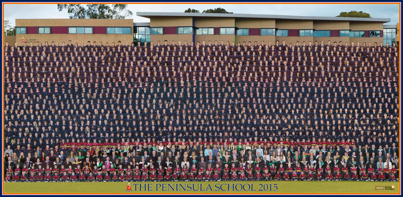 The Whole School Photo Tradition - Peninsula Grammar
